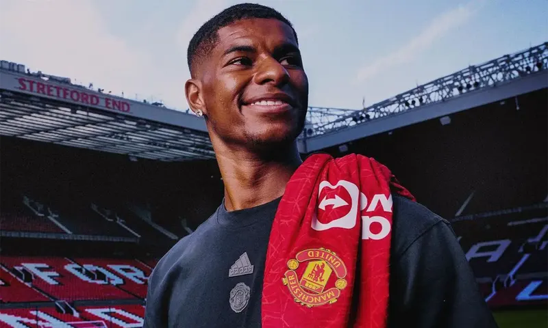 Liga Inggris: Sepakat Perpanjang Kontrak di MU, Marcus Rashford ...