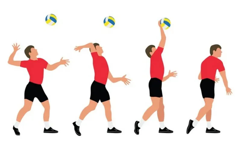 Cara Melakukan Servis Atas Dalam Permainan Bola Voli